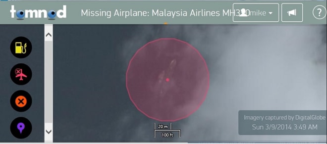 Tomnod site lets you scour the ocean for traces of missing plane ...