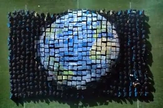 Lots of humans used in welcoming animation - stoppress.co.nz