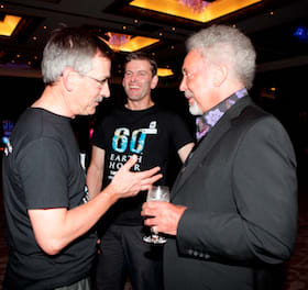 What happens when Earth, Rod Oram and a 69 year-old crooner collide ...