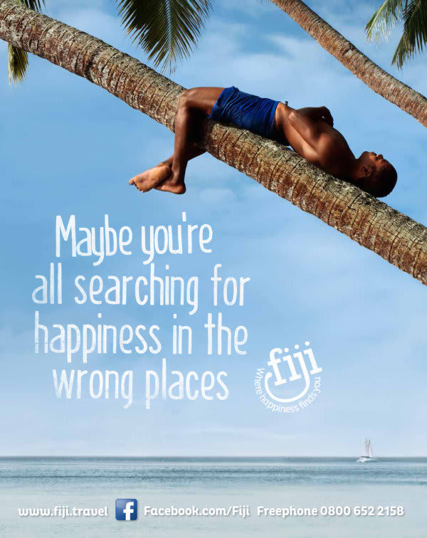 In pursuit of happiness: Tourism Fiji and Colenso BBDO tempt travellers ...