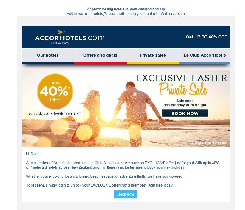 TVNZ-NZ Marketing Awards 2016: Accor Hotels stops the erosion ...