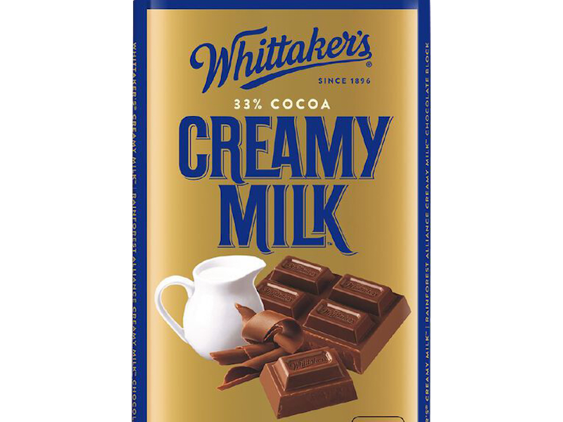 Whittaker's appoints Bastion Shine as advertising agency - stoppress.co.nz