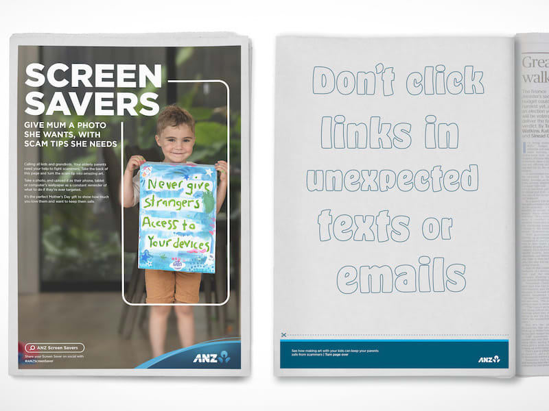 TBWA/NZ, Eleven NZ & ANZ launch 'Screen Savers' - stoppress.co.nz