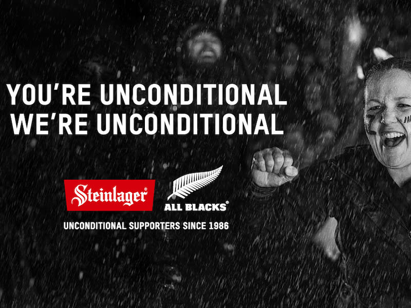 Steinlager 'Unconditional Supporters' campaign honours All Blacks fans ...
