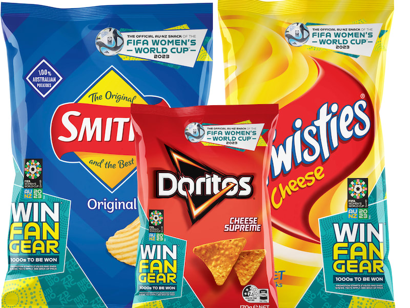 Smith's,Twisties, and Dorito's crowned official snacks of FIFA 2023 ...
