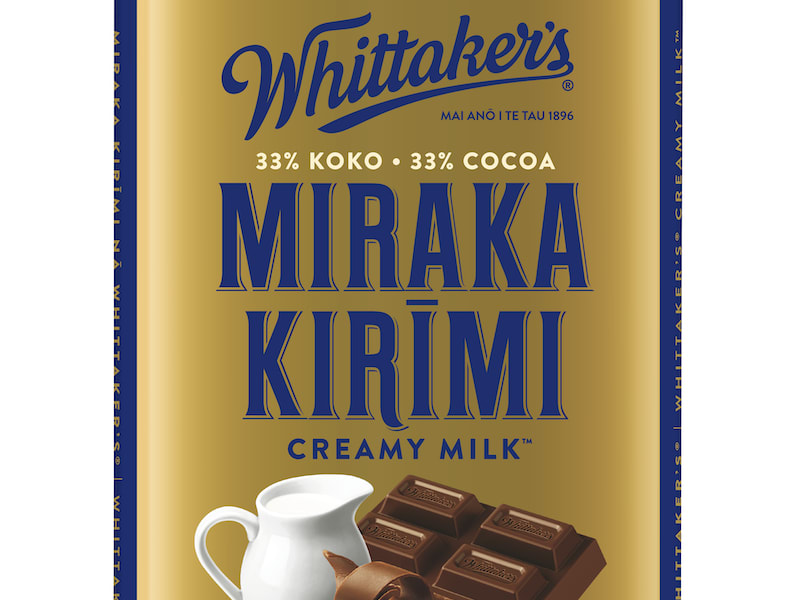 Whittaker's brings back Miraka Kirīmi block for Te Wiki o te Reo Māori ...