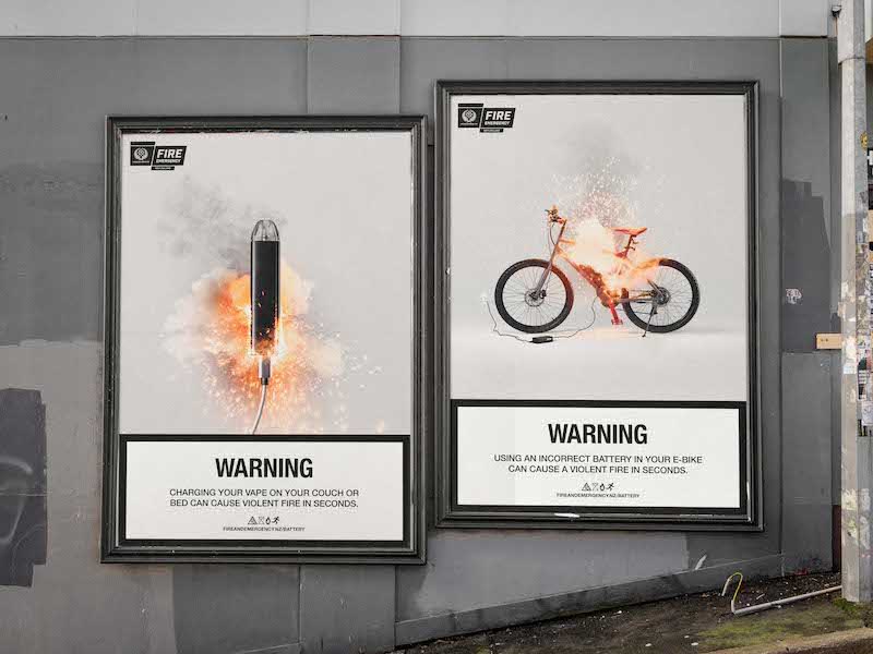 Motion Sickness and MBM add spark to battery fire awareness campaign ...