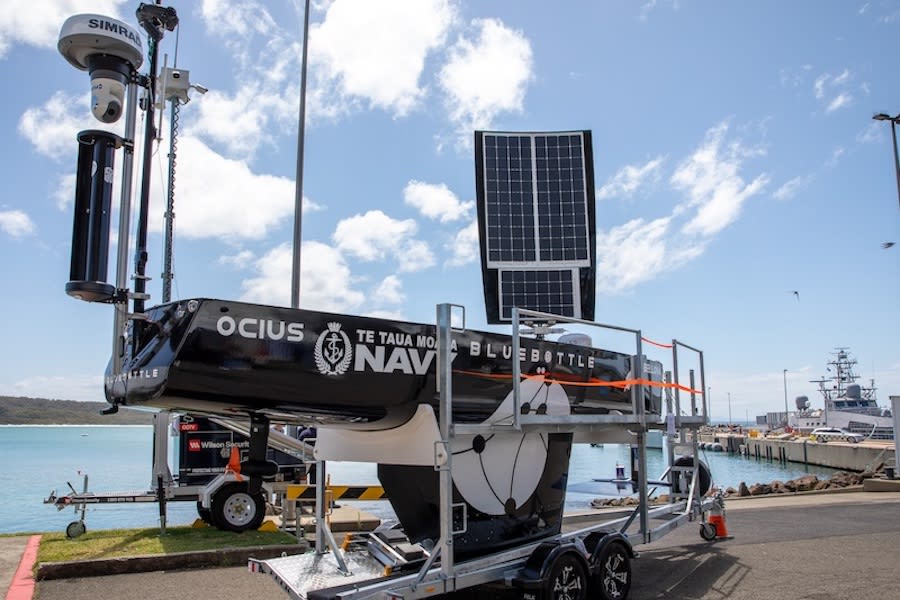 NZ Navy introduces uncrewed, renewable-powered vessel - Idealog