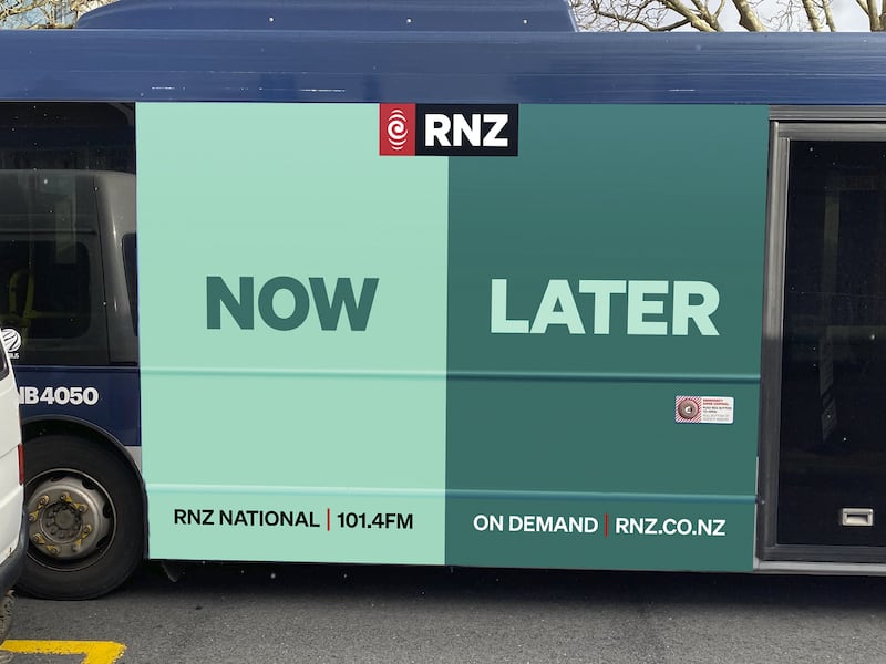 RNZ brand campaign hits the streets - stoppress.co.nz