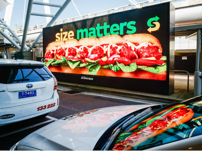 Subway goes big with 'Size Matters' campaign - stoppress.co.nz
