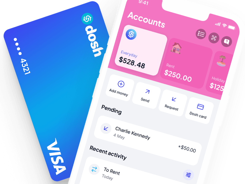 Dosh Visa Card design put up for competition - stoppress.co.nz