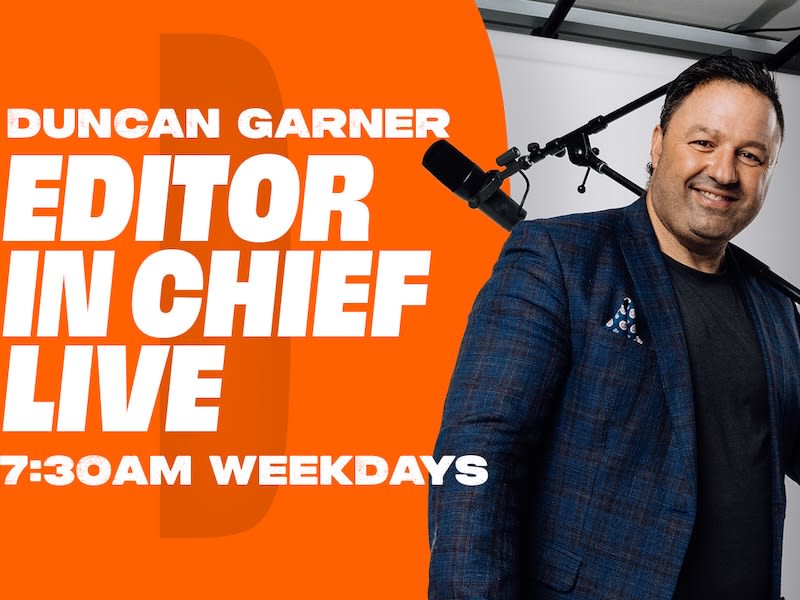 Duncan Garner relaunches podcast as live news show - stoppress.co.nz
