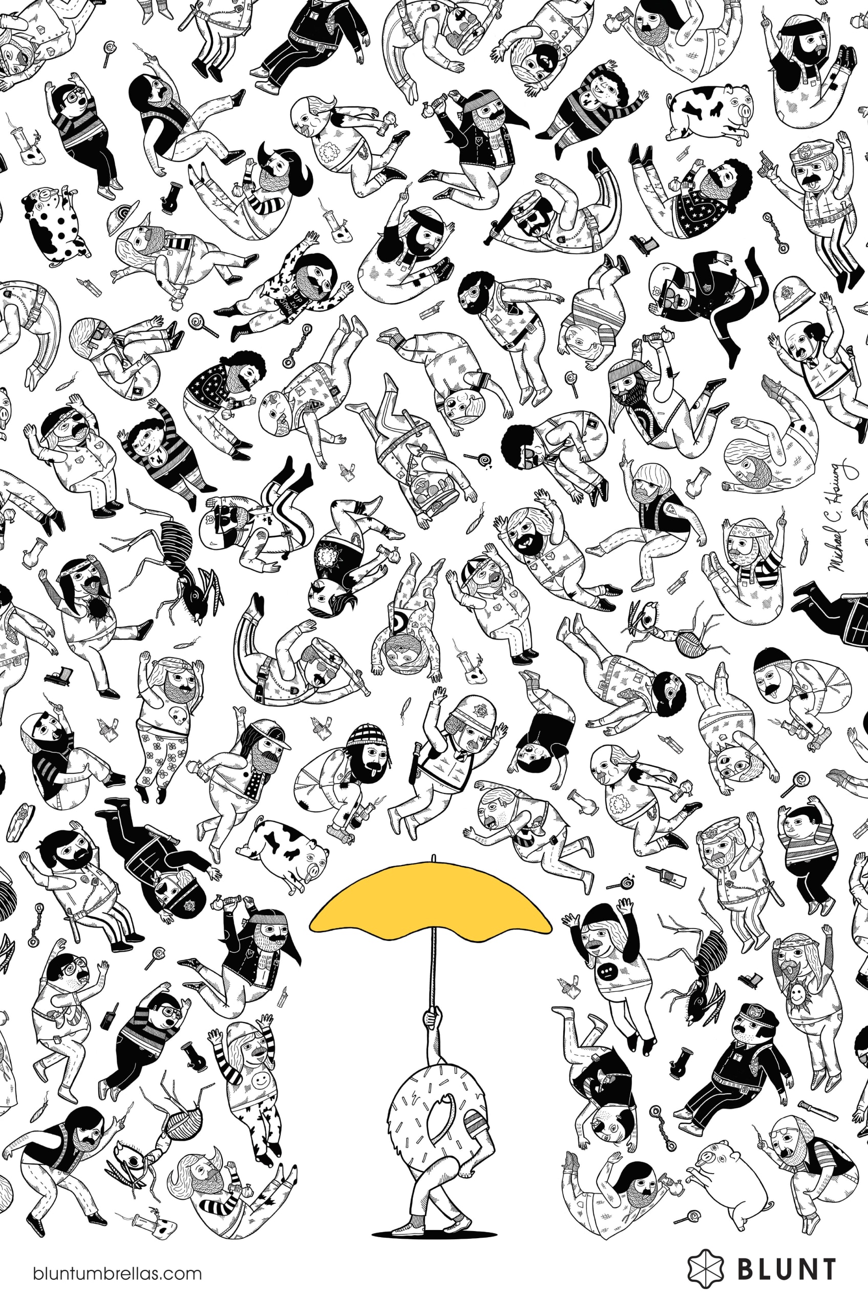 Art meets advertising: Y&R commissions LA artist for new Blunt campaign ...