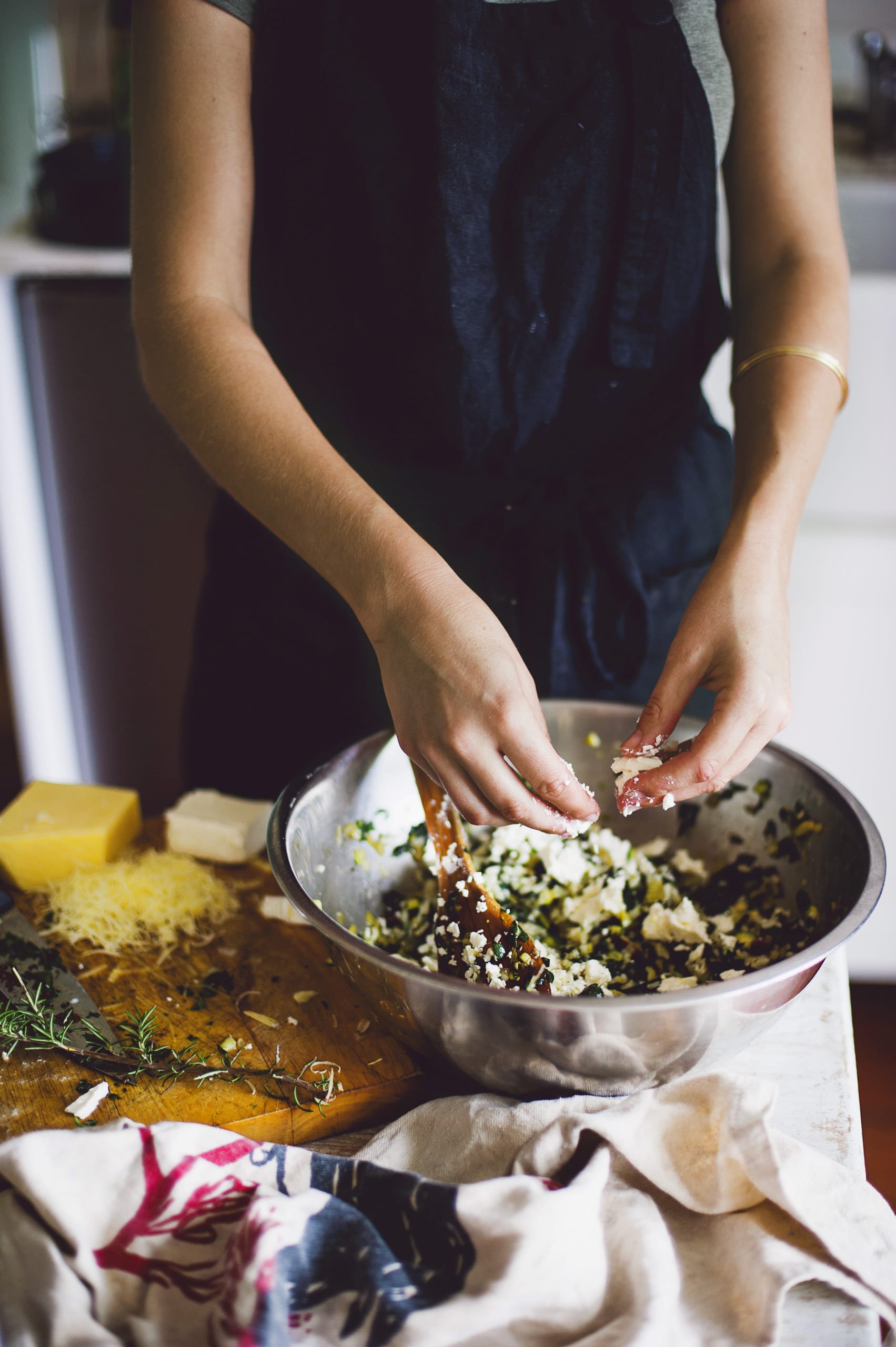 Lemon, Rocket and Ricotta Risotto with Roasted Hazelnuts - Good Magazine
