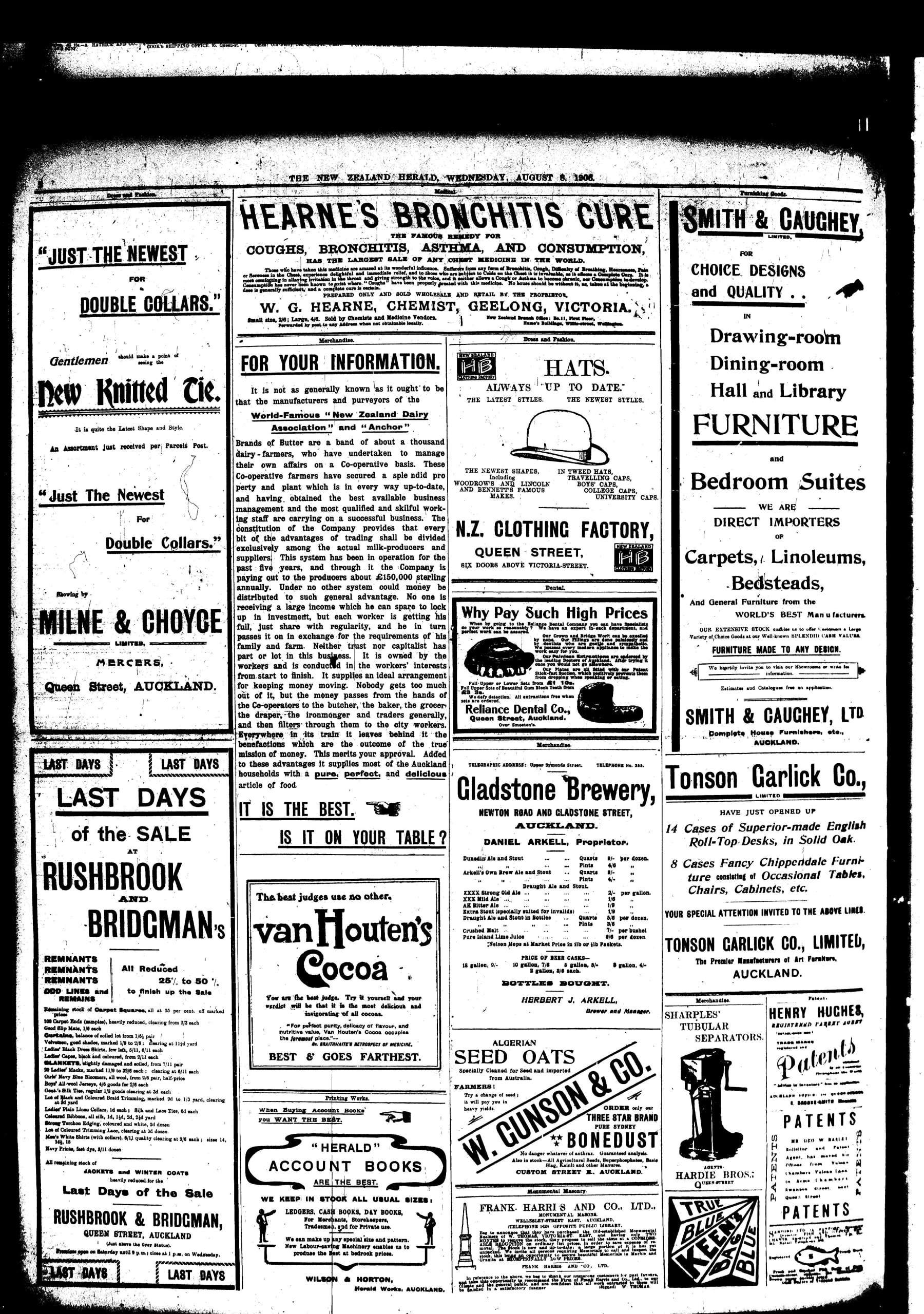 Stepping back in advertising time: a look at some vintage Herald ads ...