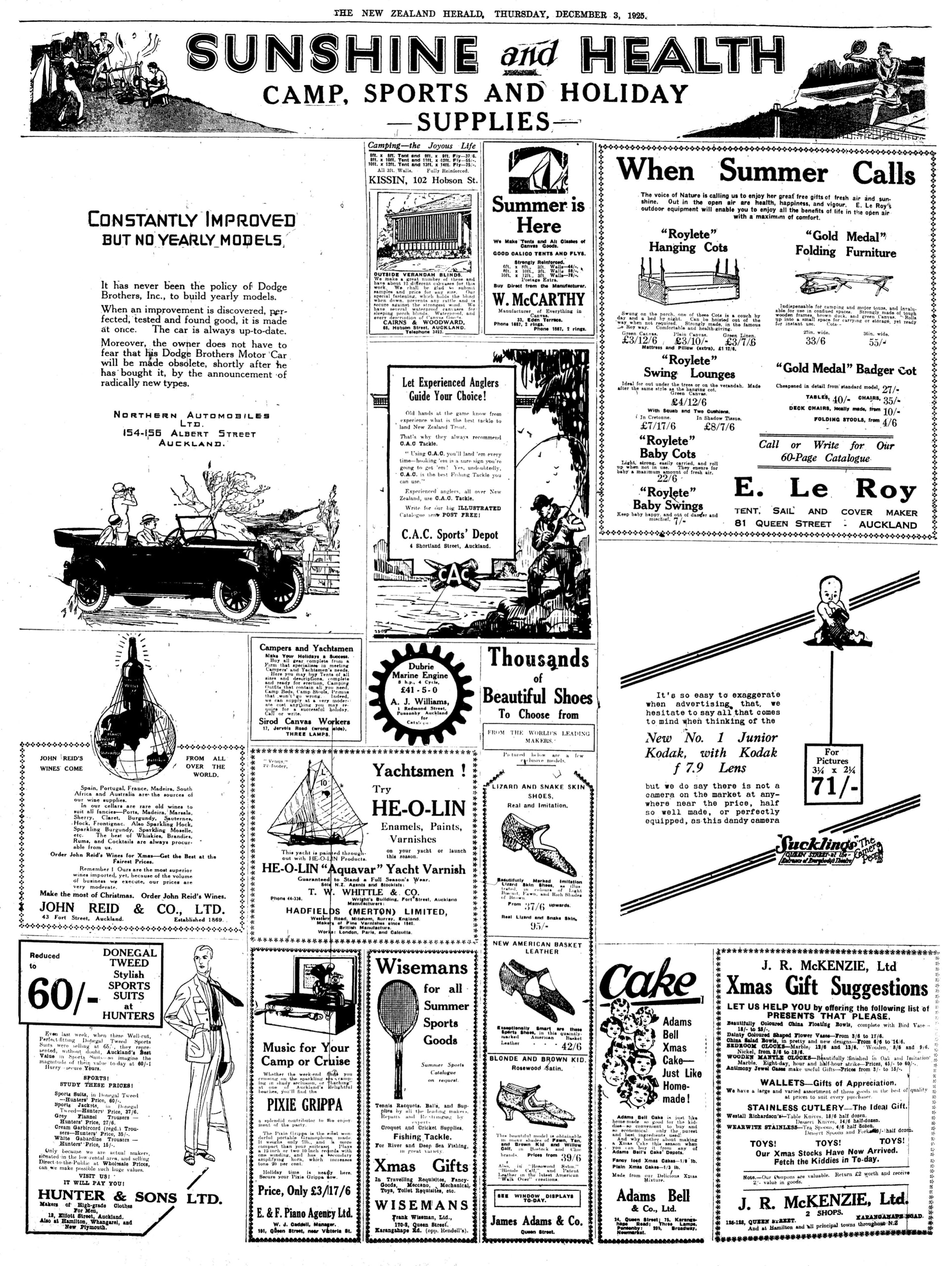 Stepping back in advertising time: a look at some vintage Herald ads ...