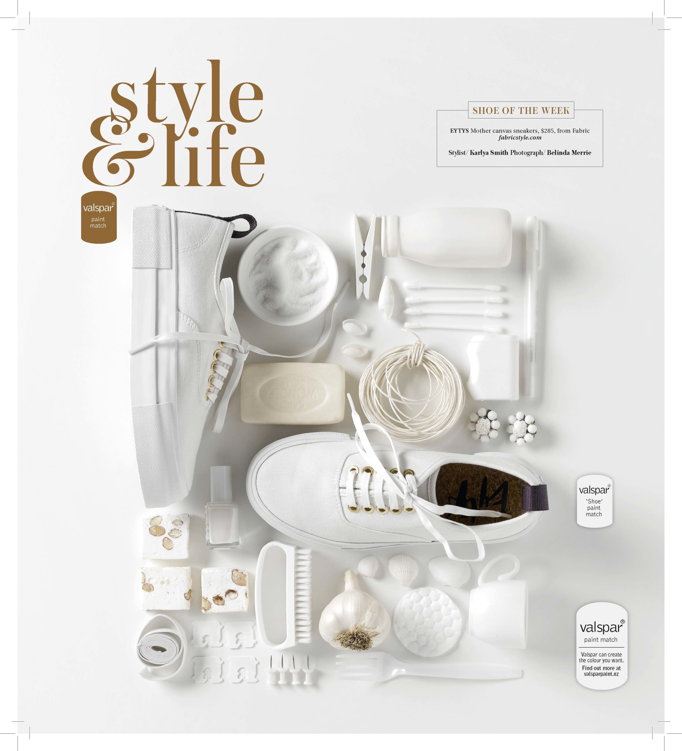 Valspar weaves its brand through Sunday magazine—UPDATED - stoppress.co.nz