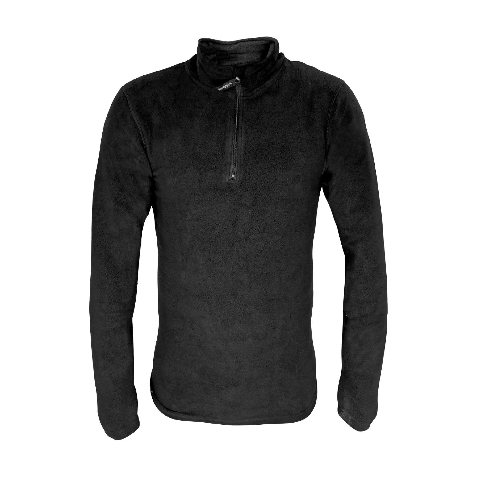Mens Microfleece Winter 1/4 Zip Thermal Base Layer Long Sleeve Top | eBay