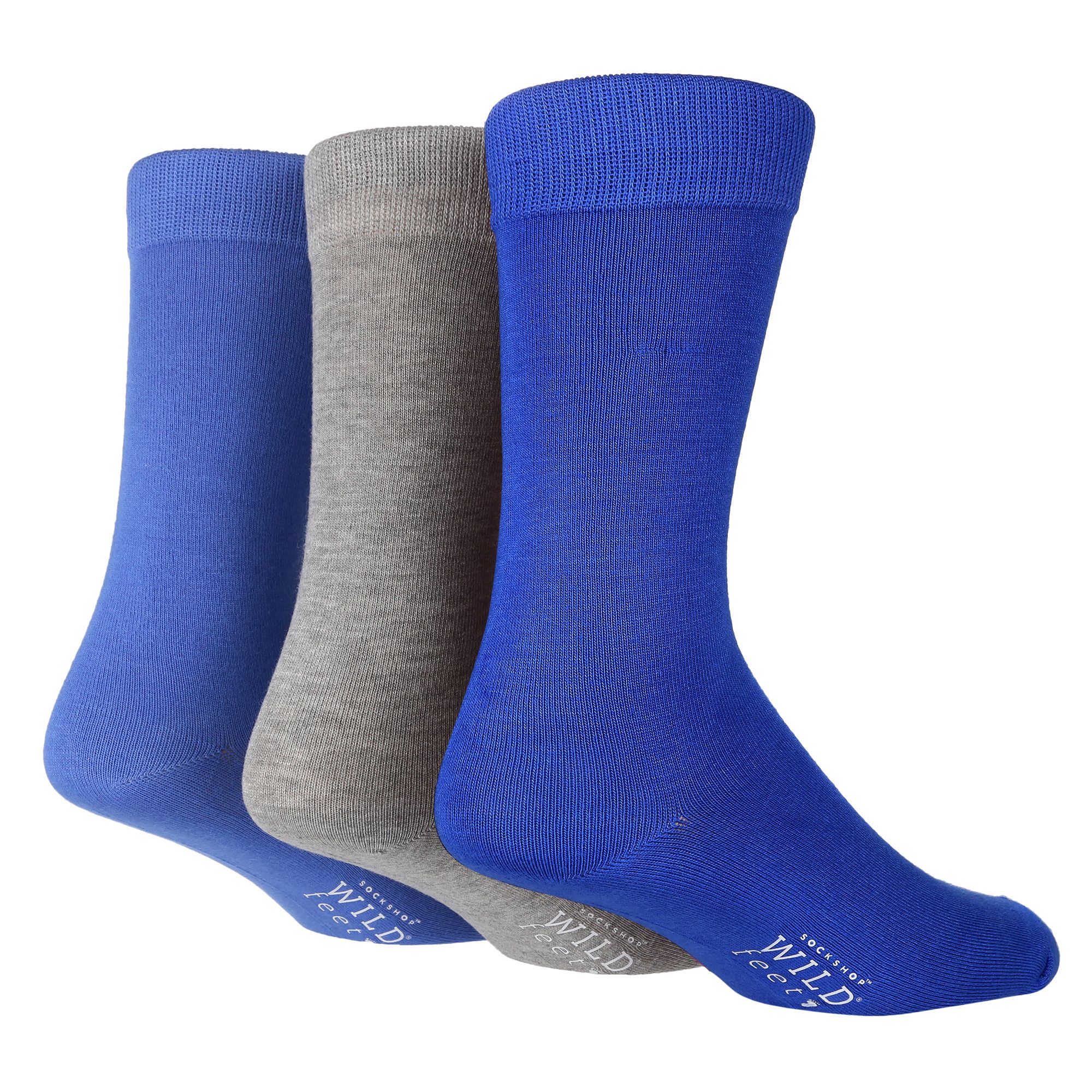 Mens Bamboo Plain Socks | WILDFEET | 3 Multi Pack Socks | eBay