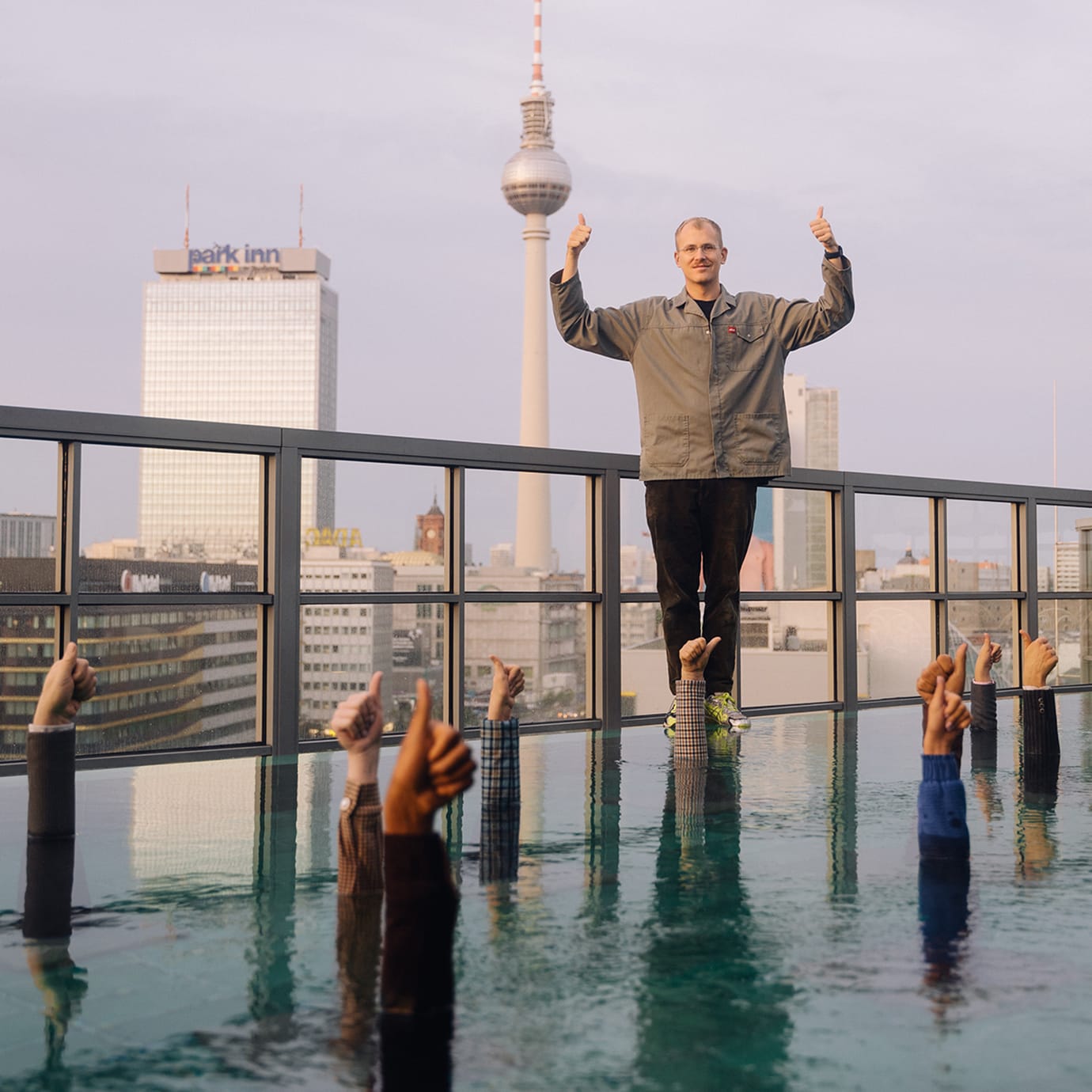 Artist Max Siedentopf’s new work examines societal optimism
