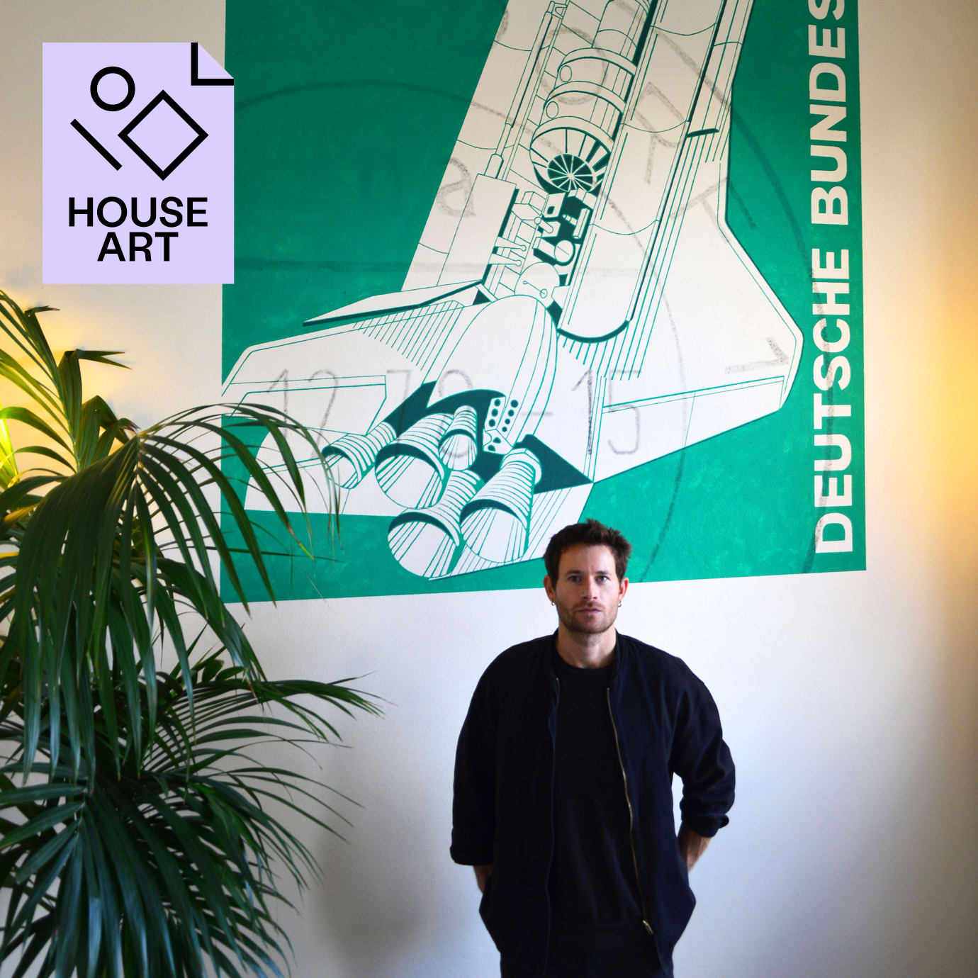 The story behind the new stairwell artwork in Soho House Berlin