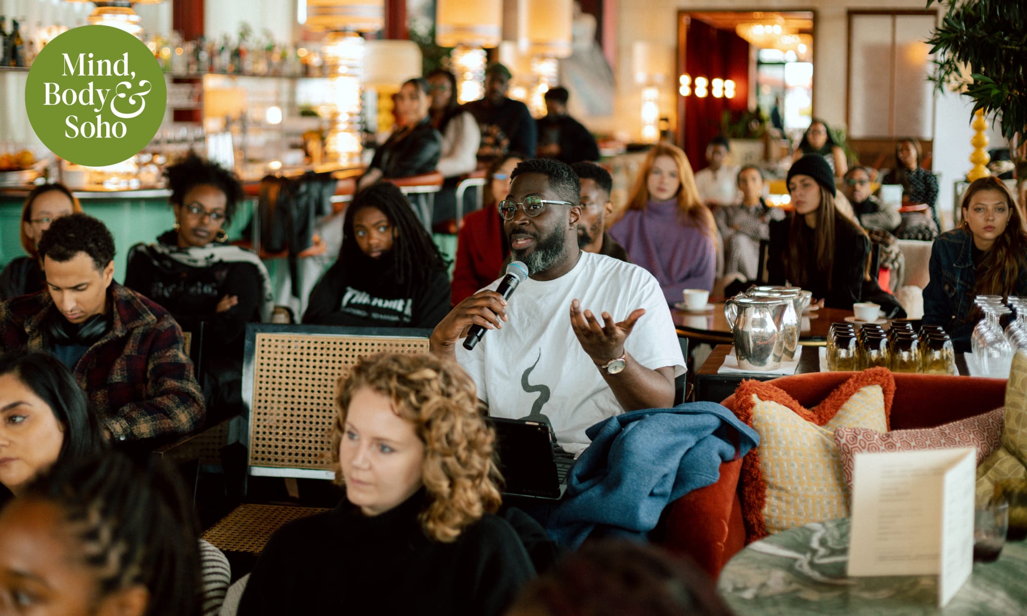 Morning events at 180 House, London