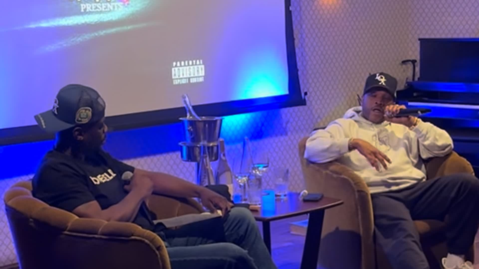 Wine & Hip-Hop podcast with Styles P at Ludlow House