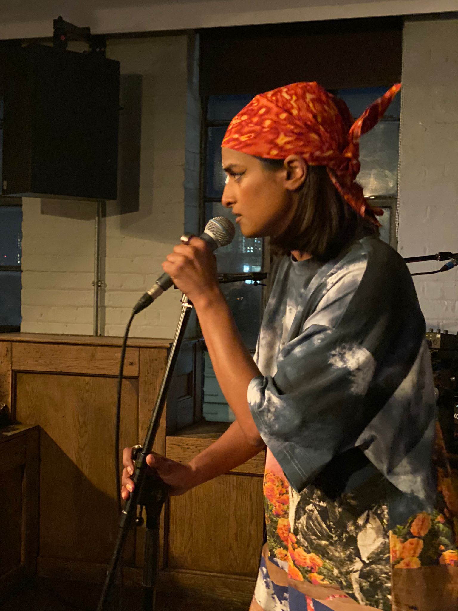 Priya Ragu in The Library at Shoreditch House