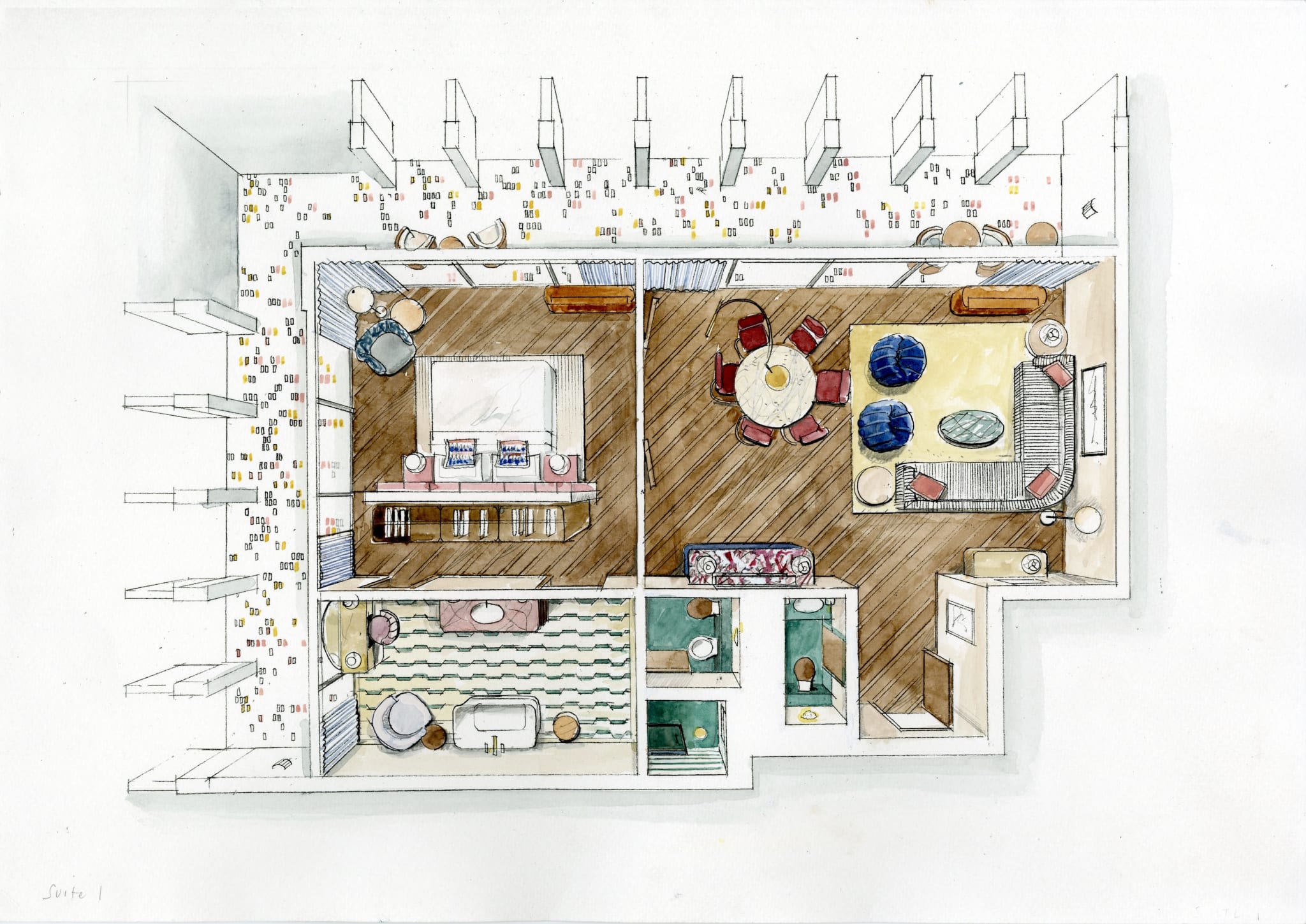 Corniche Suite | The Ned Doha