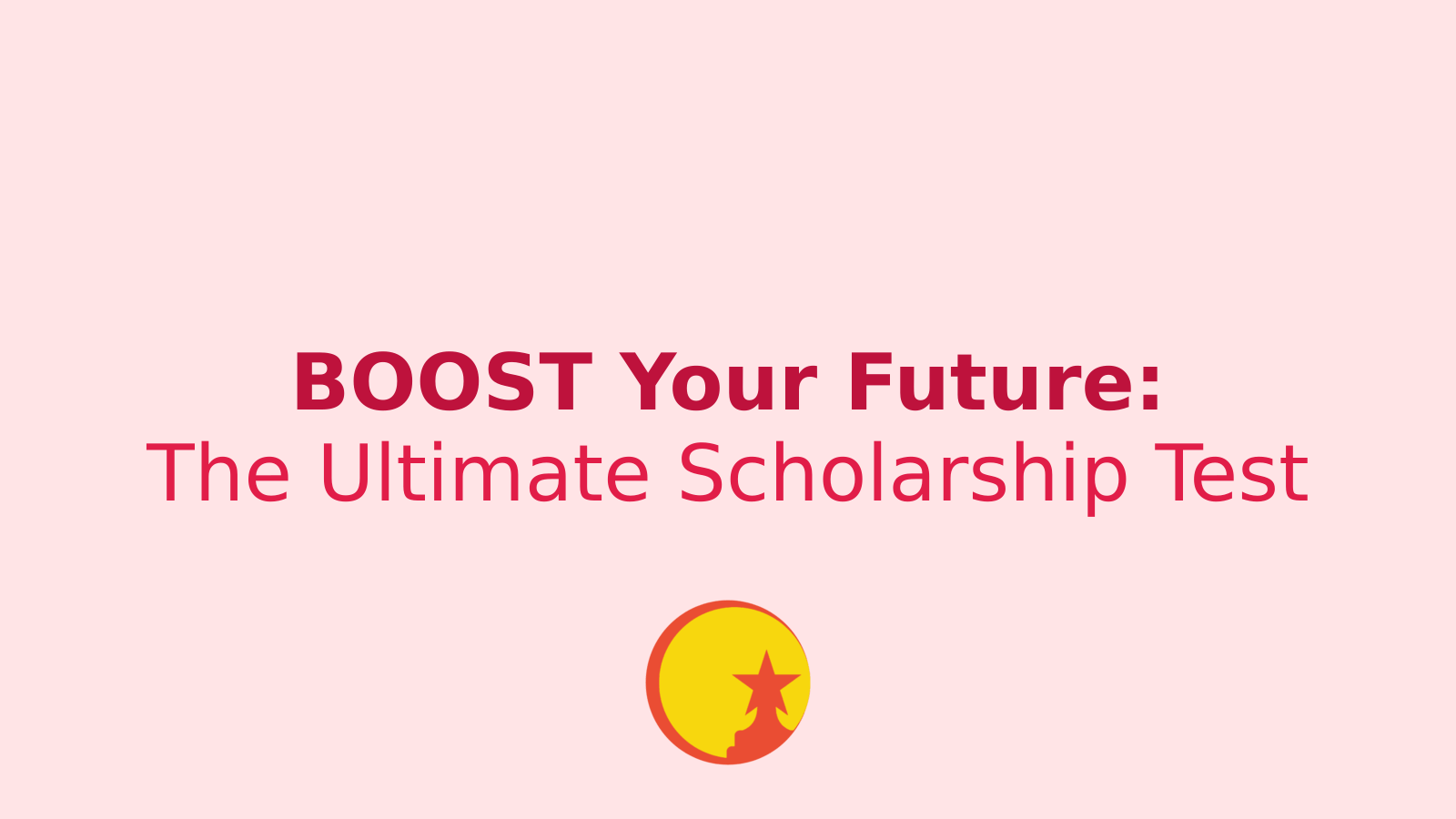 BOOST Your Future: The Ultimate Scholarship and Aptitude Test for Young ...