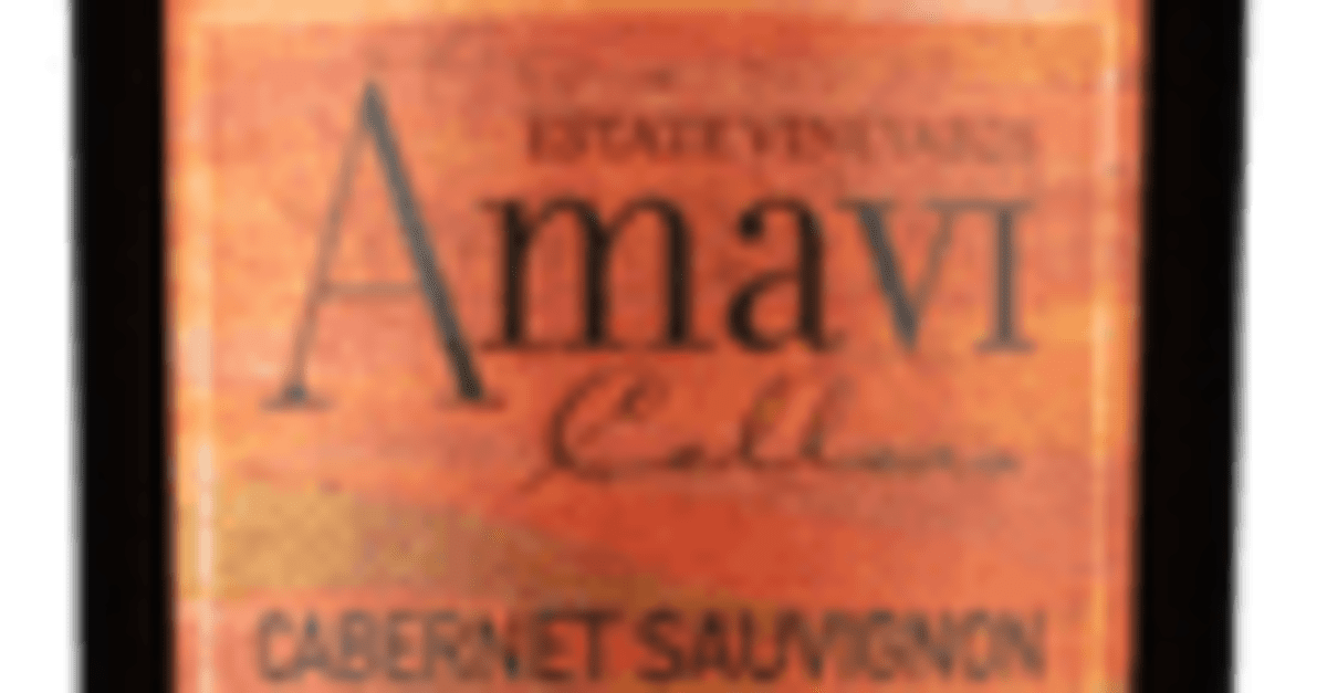 Amavi Cellars | 2022 Cabernet Sauvignon