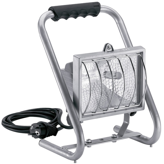 Projecteur halogène portable 400W IP54 5m H07RN-F 3G1,0 8545lm ...