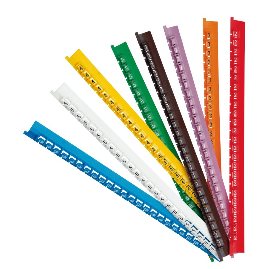 Legrand - 037780 - MEMOCAB CHIFFRE 0 L=2,3 COUL