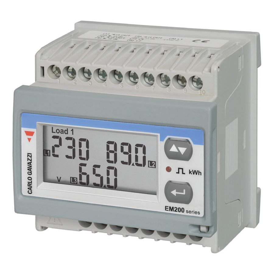 Carlo Gavazzi - EM21072DAV53XOSX - CPT D'ENERGIE COMPACT 3PH, 5A Carlo Gavazzi - EM21072DAV53XOSX - CPT D'ENERGIE COMPACT 3PH, 5A
