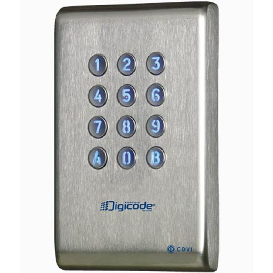 Cdvi - KCIENSBP - Digicode inox 100 - 2 relais Cdvi - KCIENSBP - Digicode inox 100 - 2 relais