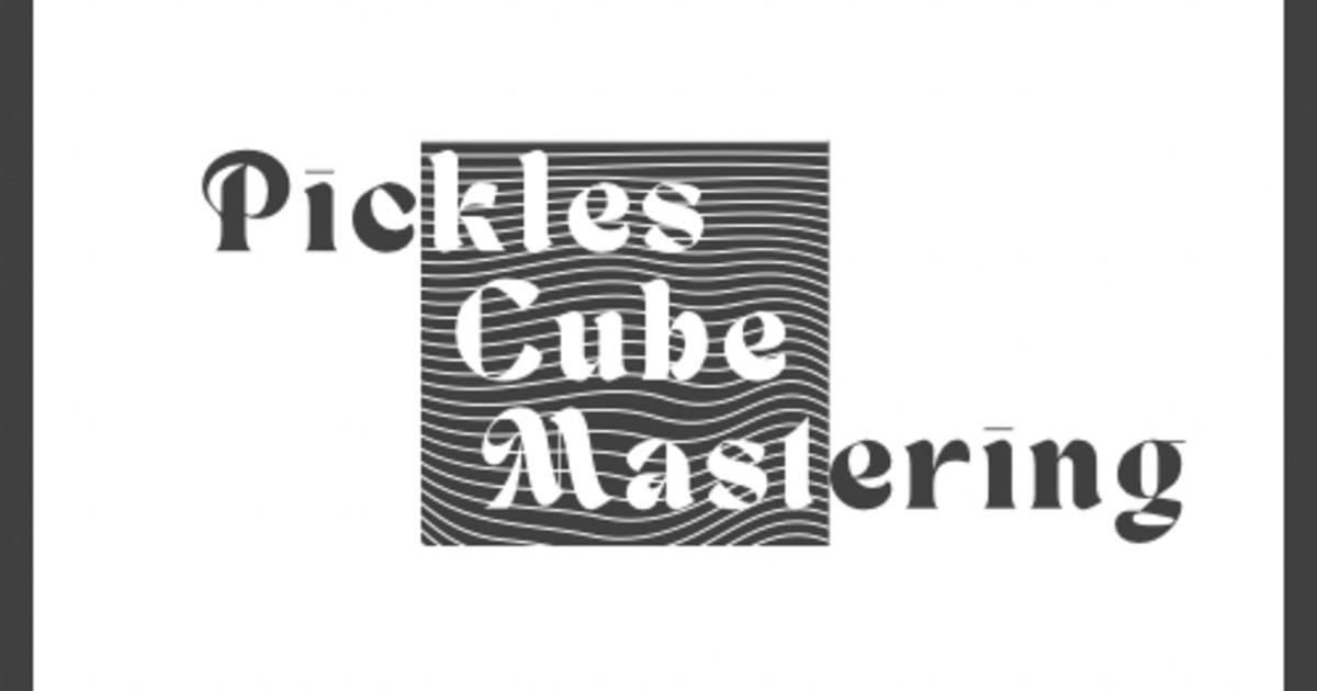 Pickles Cube Mastering - Bespoke Analogue Mastering - London | SoundBetter