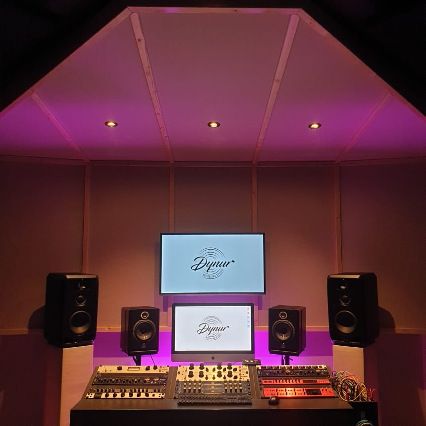 Dynur Recording Studio - Rock mixing & mastering - Iceland | SoundBetter