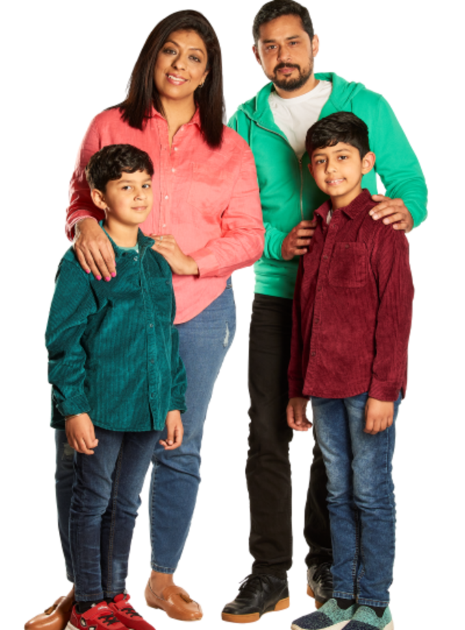 Model families | Families for advertising and commercial work.