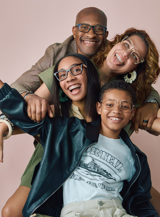 Model families | Families for advertising and commercial work.