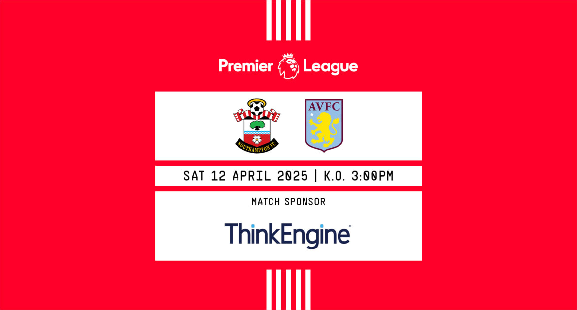 ThinkEngine ready to help Saints march on against Villa | Southampton ...