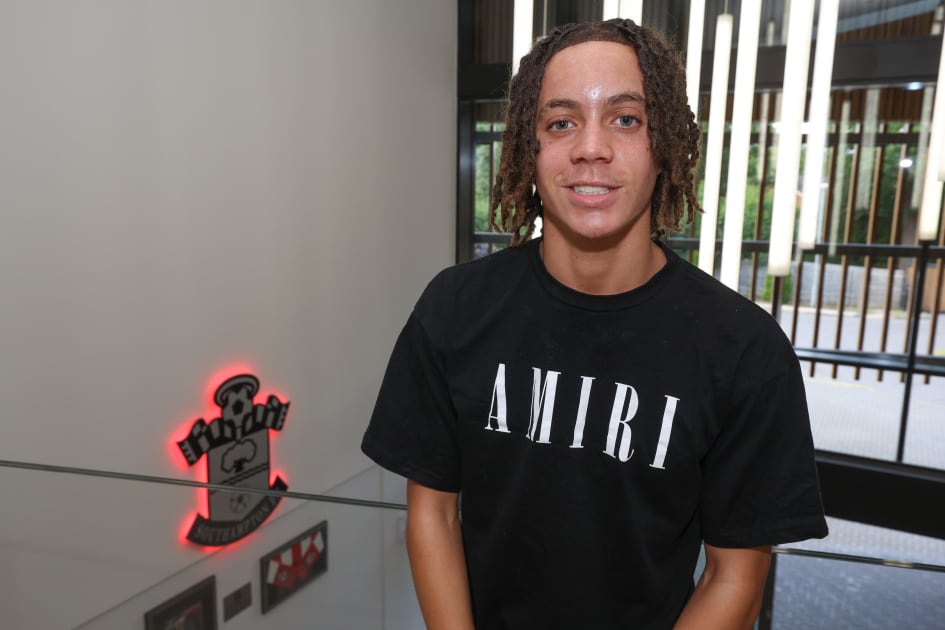 Brook Myers on joining Saints and first professional contract ...