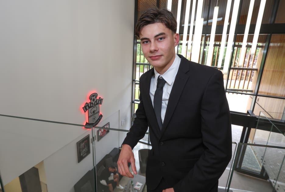 Jay Robinson on first professional contract | Southampton FC Official Site