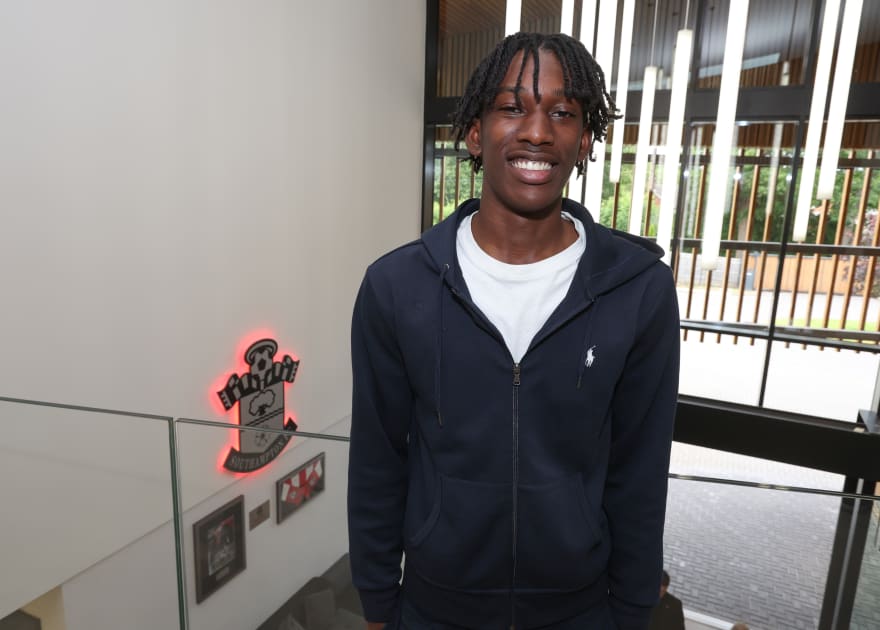 Khiani Shombe on joining Saints and first professional contract ...