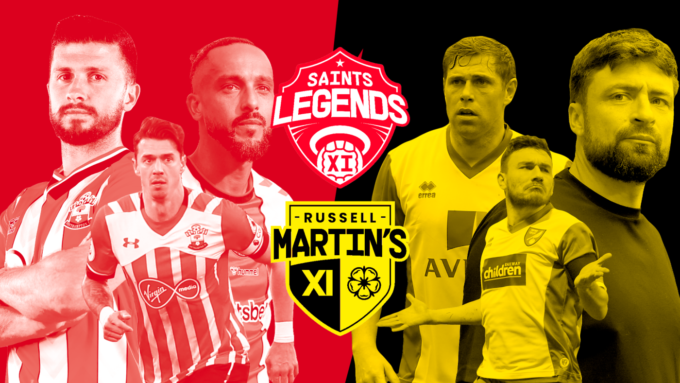 Saints Legends XI vs. Russell Martin XI Charity Football Match ...