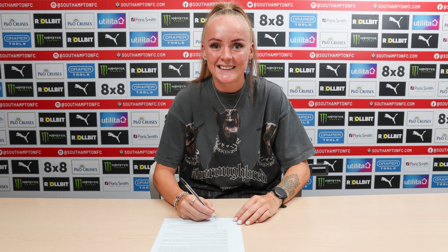 Chloe Peplow on new Saints contract | Southampton FC Official Site