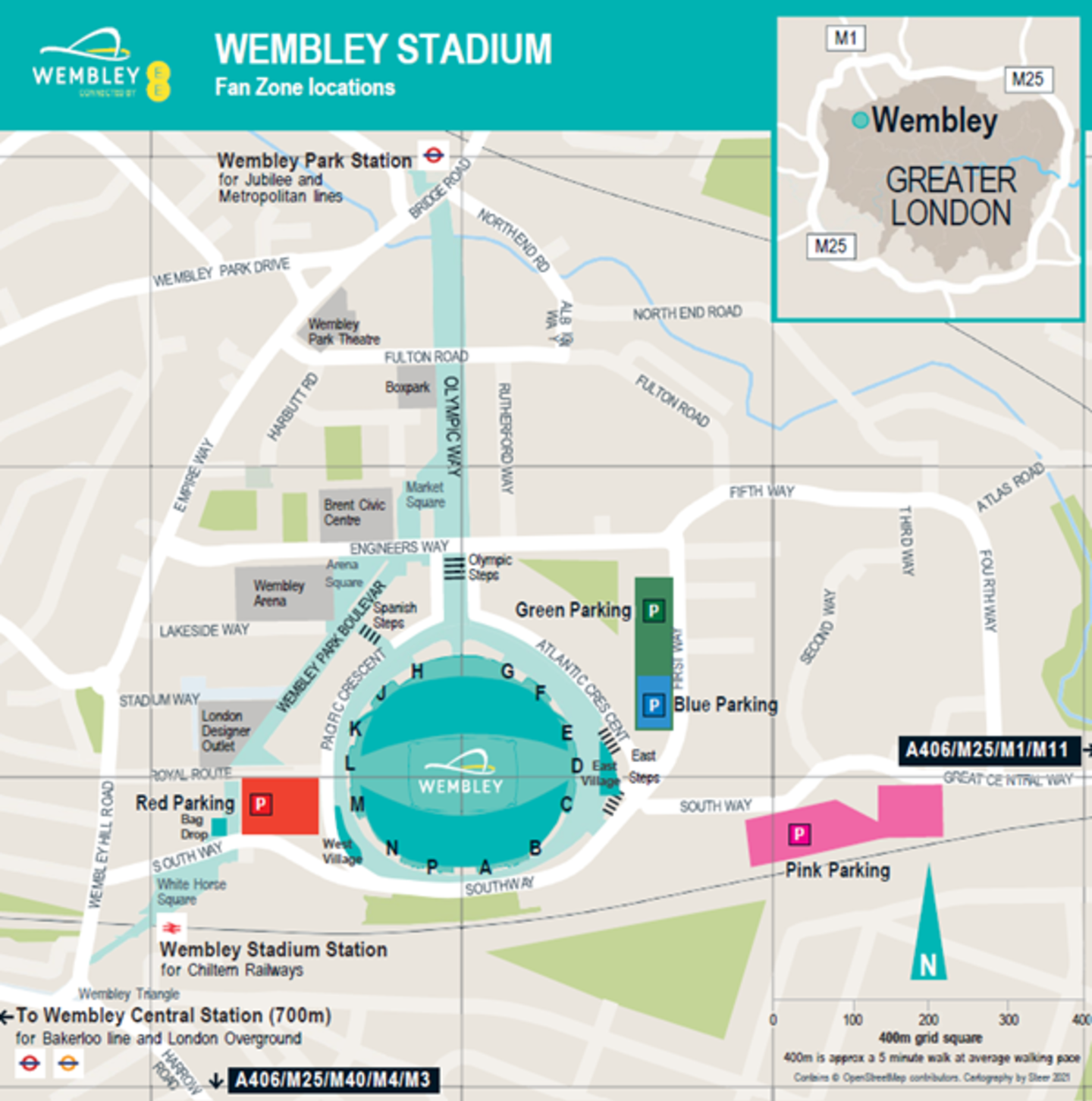 Where Is Wembley Stadium In London Map - Infoupdate.org