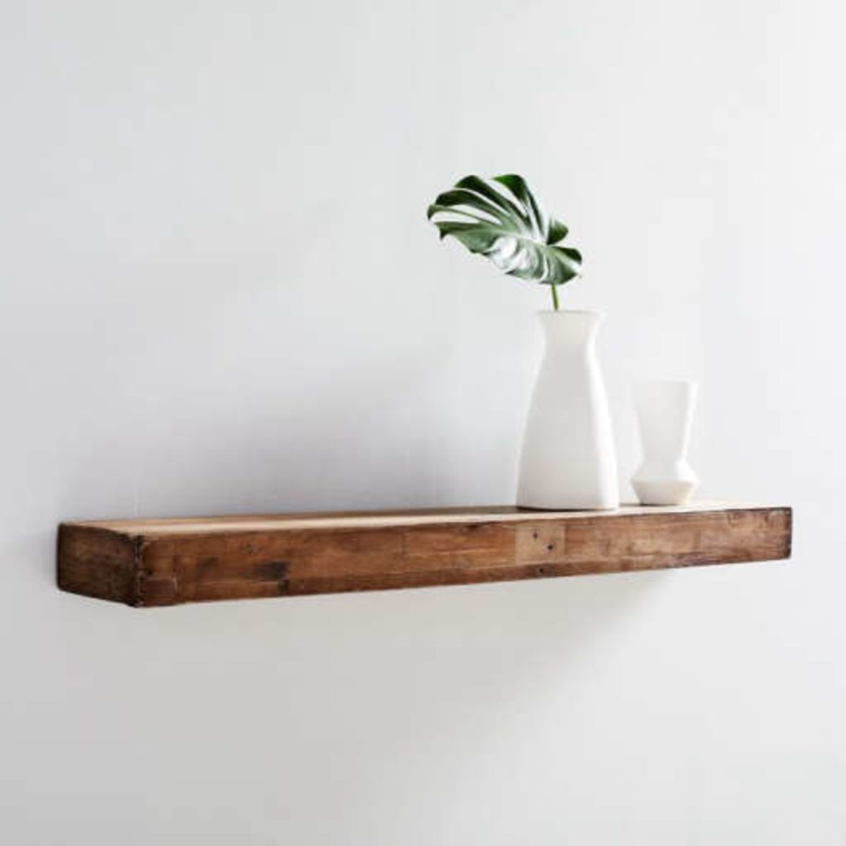 Reclaimed Wood Floating Shelf | Spacejoy