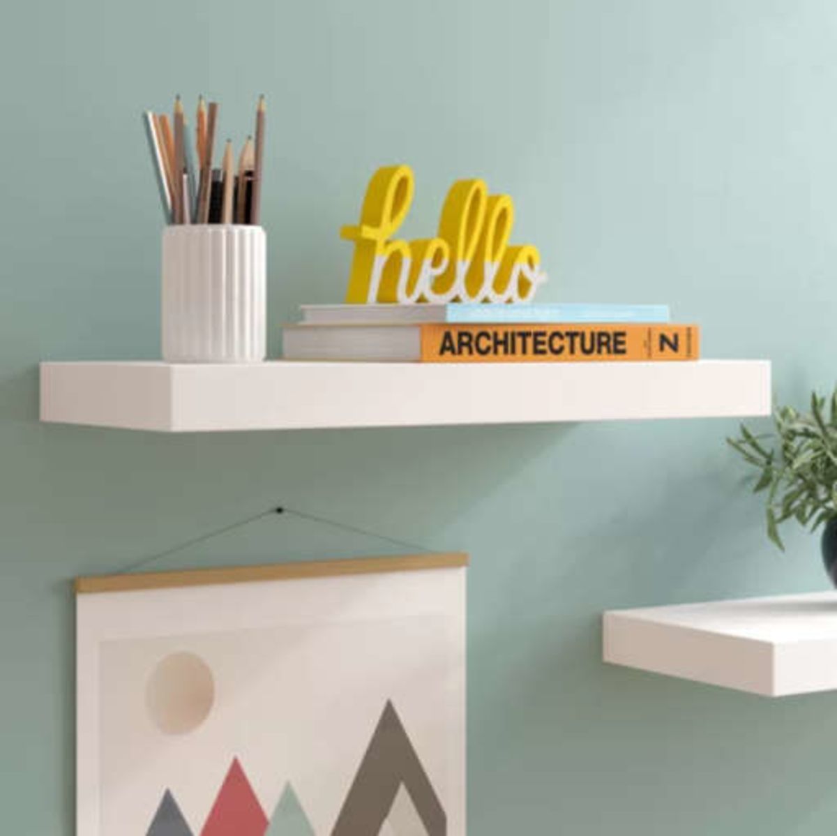 Isabella Floating Shelf 10inch | Spacejoy