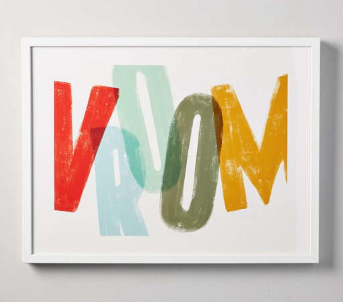 Minted® Vroom Wall Art by Daisy Rizzo | Spacejoy
