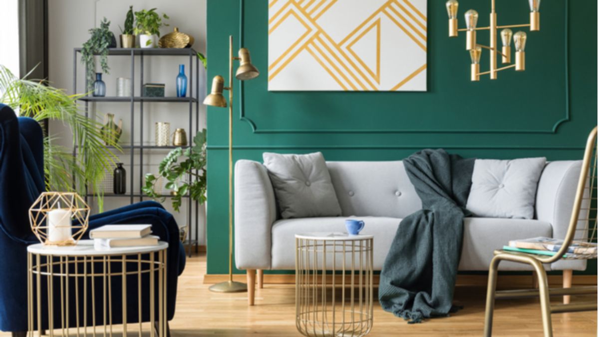 5 Examples of How to Redecorate Your Home With Metallic Accents | Spacejoy